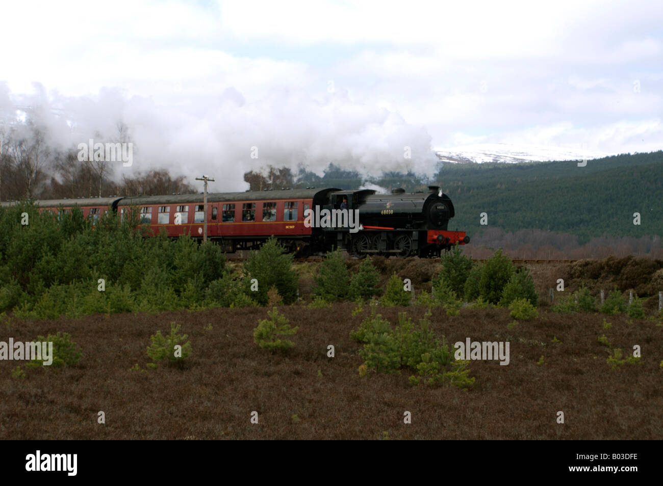Strathspey steam railway hi-res stock photography and images - Alamy