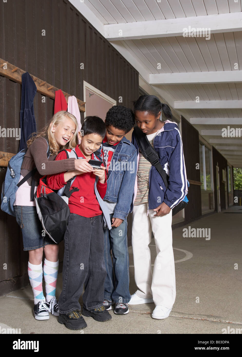 Children loitering hi-res stock photography and images - Alamy