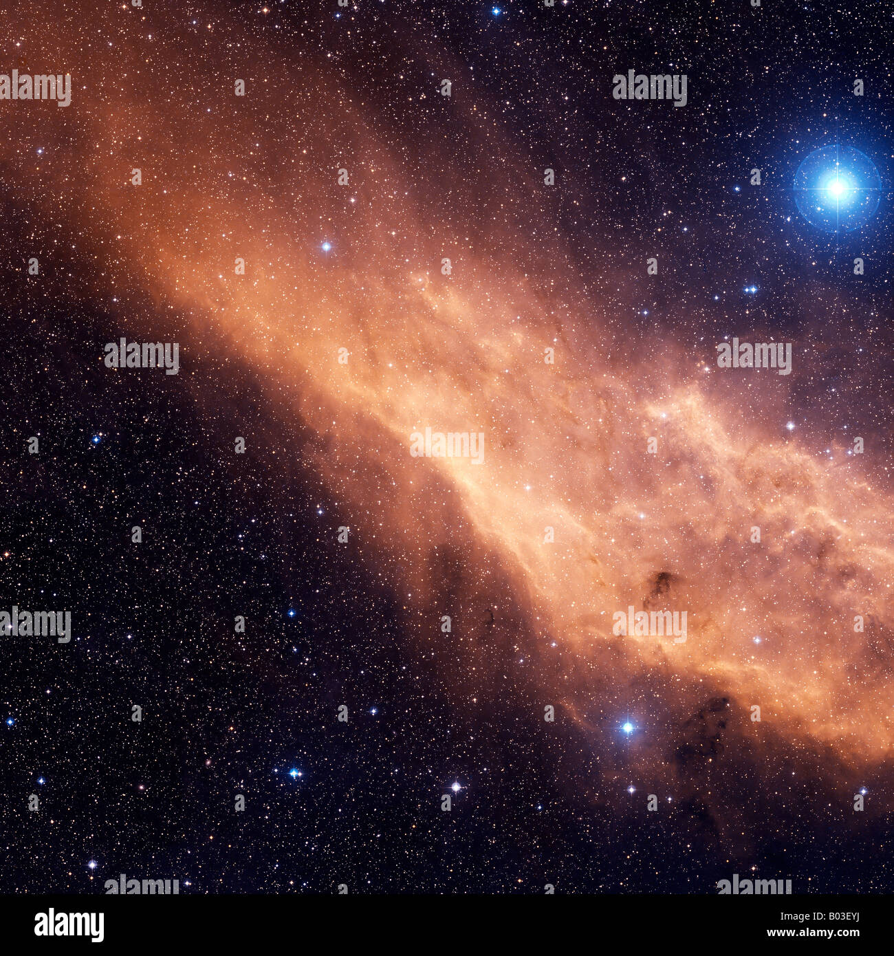 The California Nebula (NGC 1499) is an emission nebula located in the ...