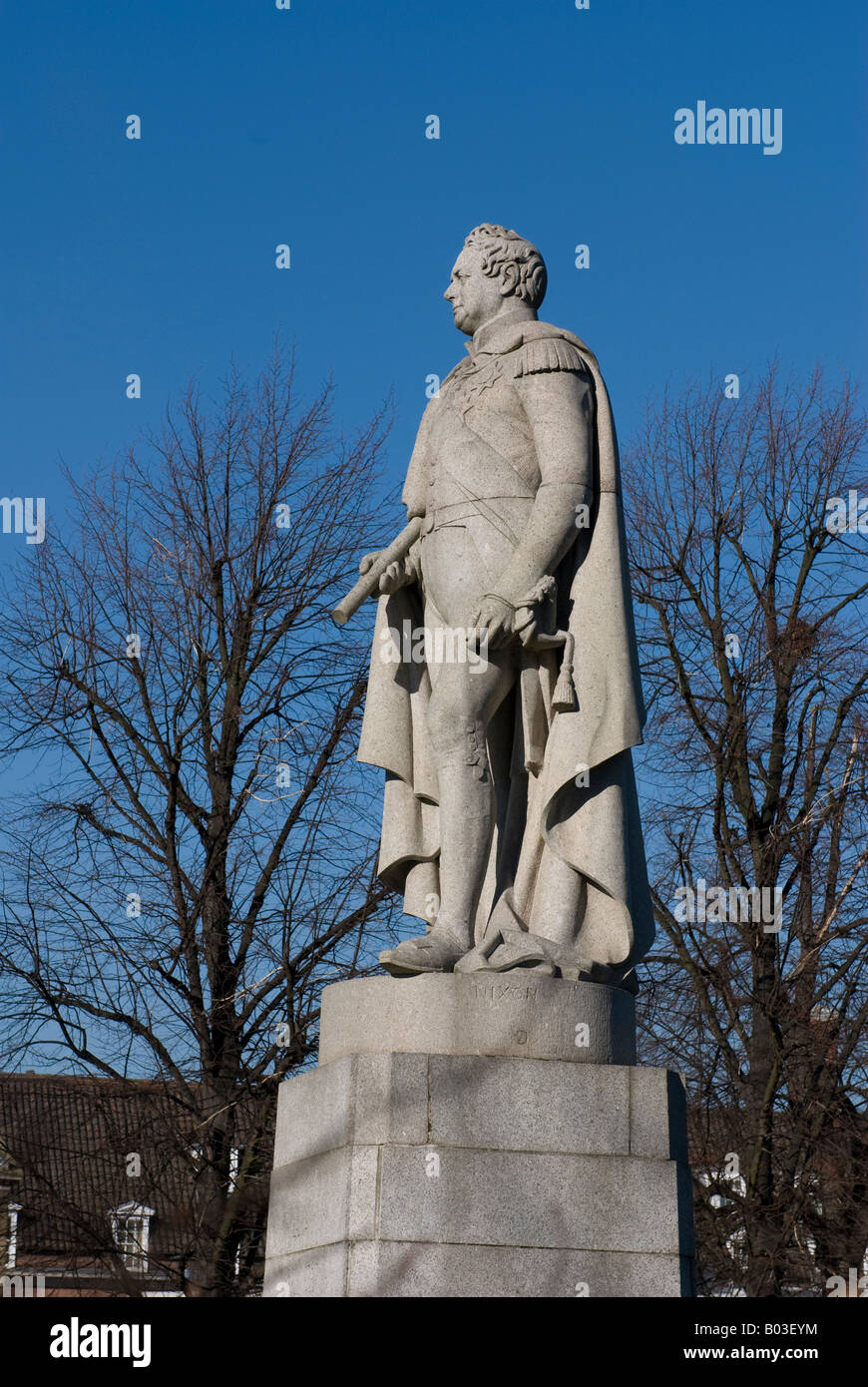 King William iv statue Stock Photo - Alamy