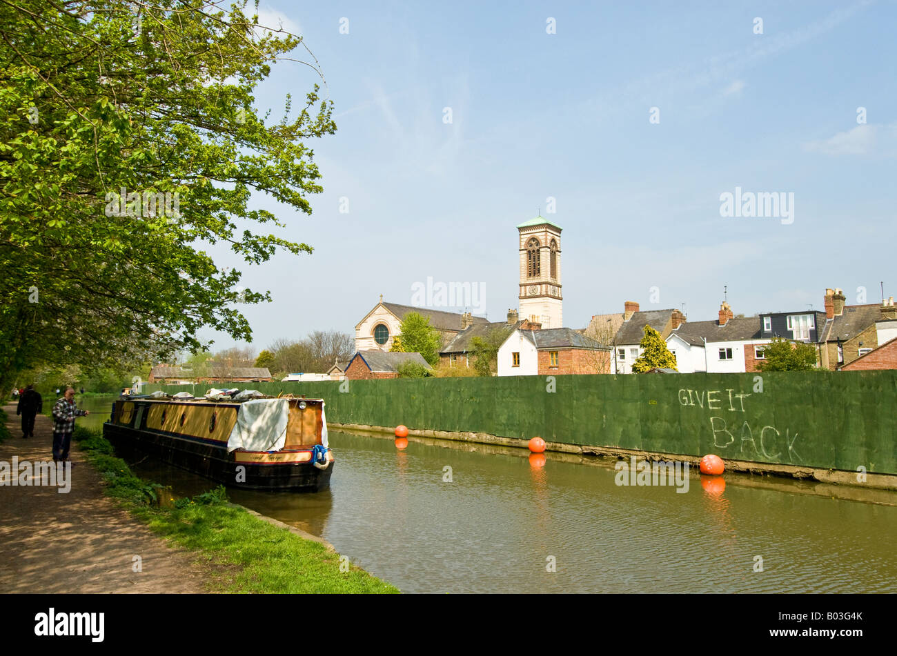 Oxford canal boatyard jericho hi-res stock photography and images - Alamy