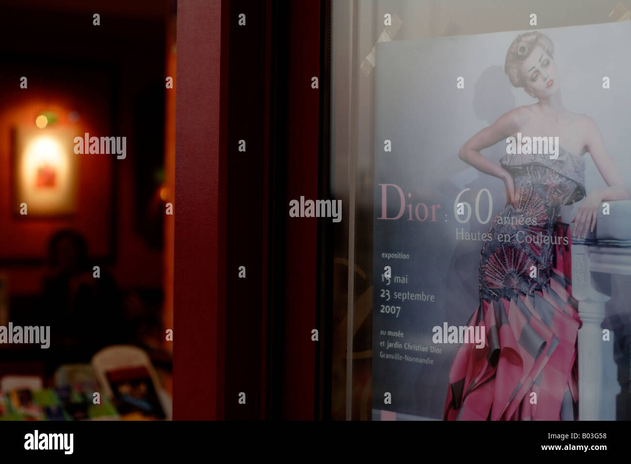 Christian dior advertising poster hi-res stock photography and images ...