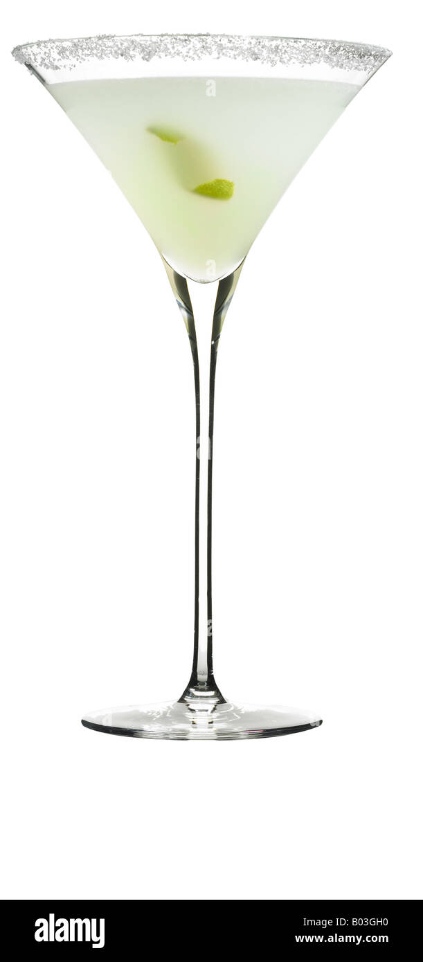 Margarita cocktail cut out Stock Photo - Alamy
