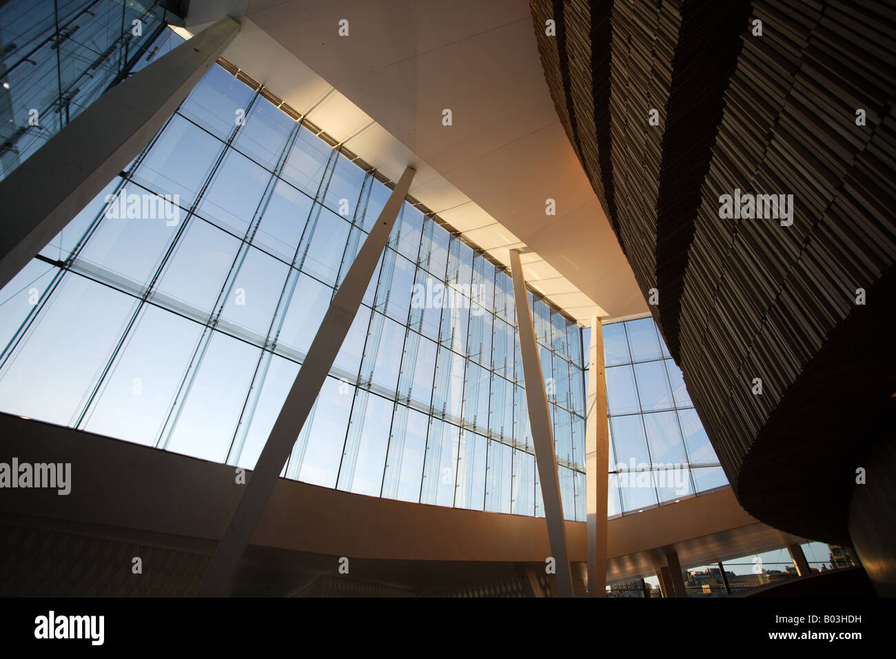 Inside the Oslo Opera Stock Photo - Alamy