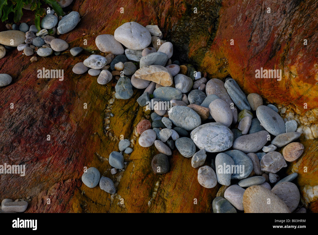 Rocks and stones Rhoscolyn Anglesey North Wales UK Stock Photo - Alamy
