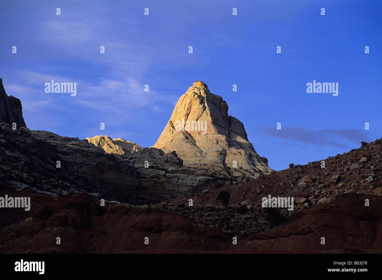 Capitol Dome, Capitol Reef National Monument, Utah Stock Photo - Alamy