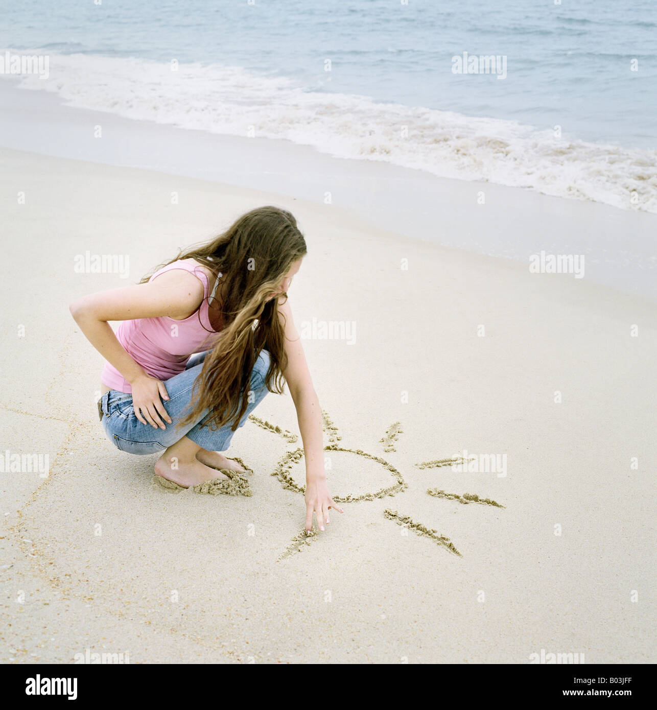 Drawing of sun hi-res stock photography and images - Alamy