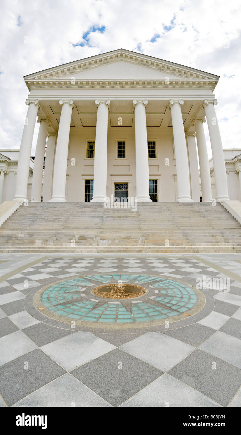 Virginia State Capitol in Richmond Virginia. High resolution panorama ...