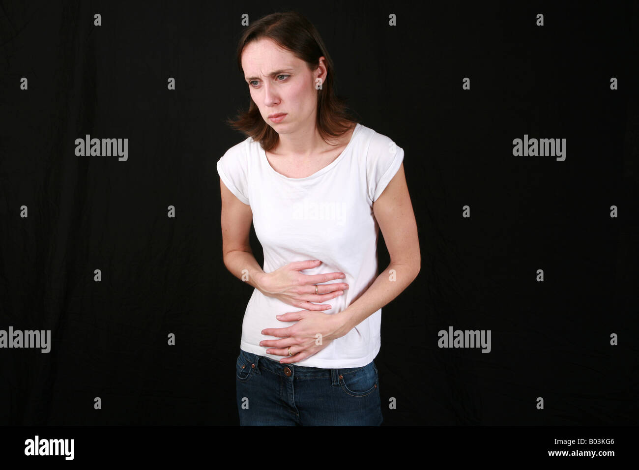 Woman being sick puking hi-res stock photography and images - Alamy