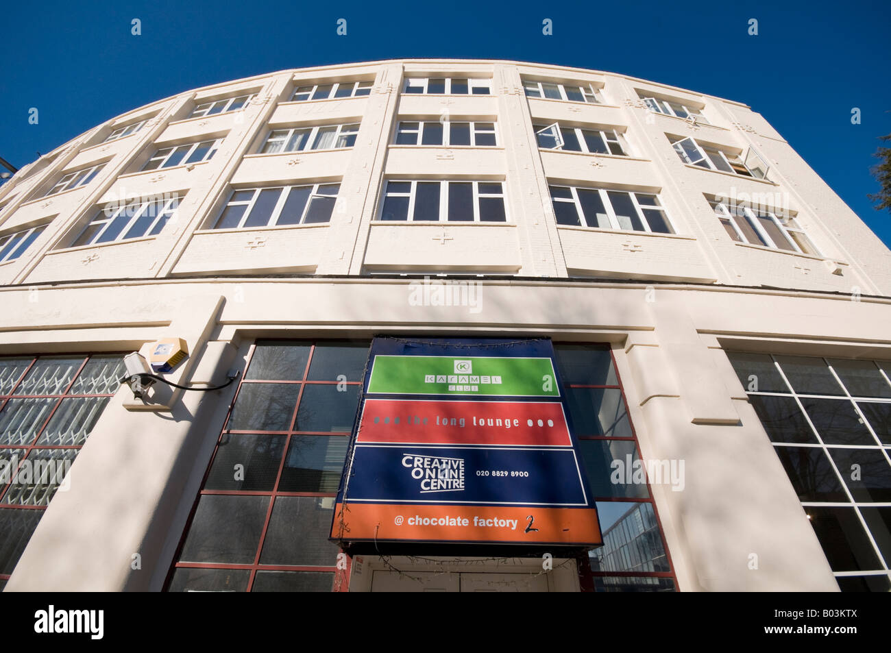 The Chocolate Factory Number 2 Wood Green London Stock Photo - Alamy