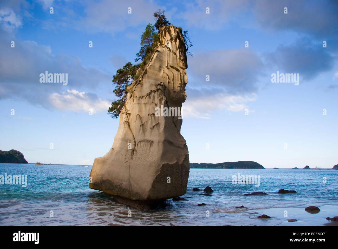 Cathedral Cove Coromandel Peninsula New Zealand Stock Photo - Alamy