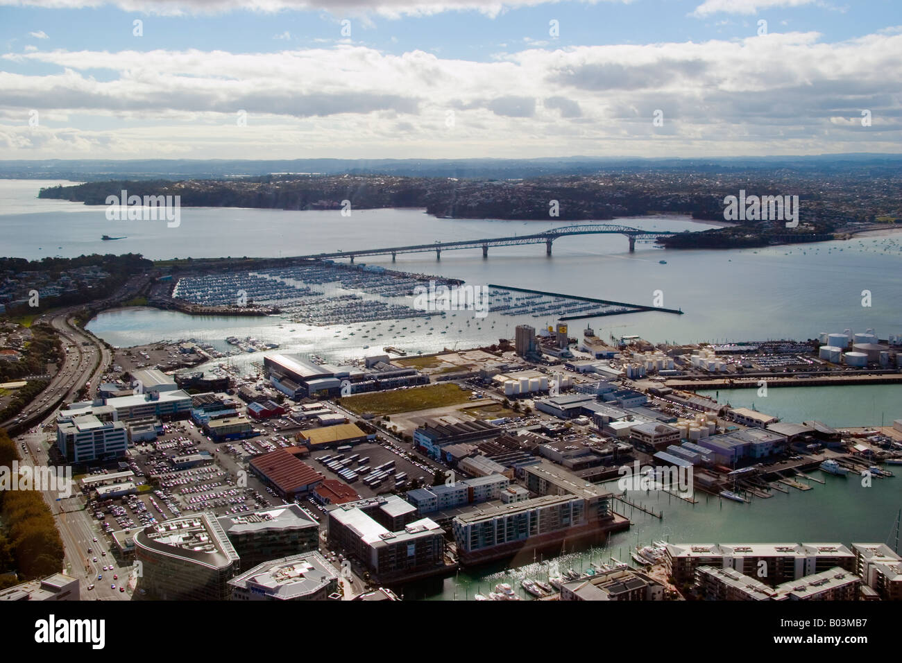 Auckland City Aerial High Resolution Stock Photography and Images - Alamy