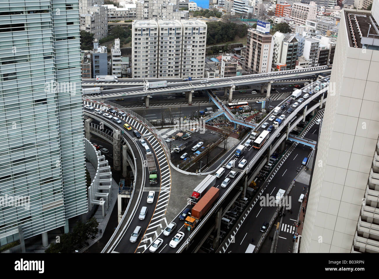 Tokyo japan traffic jam cars hi-res stock photography and images - Alamy