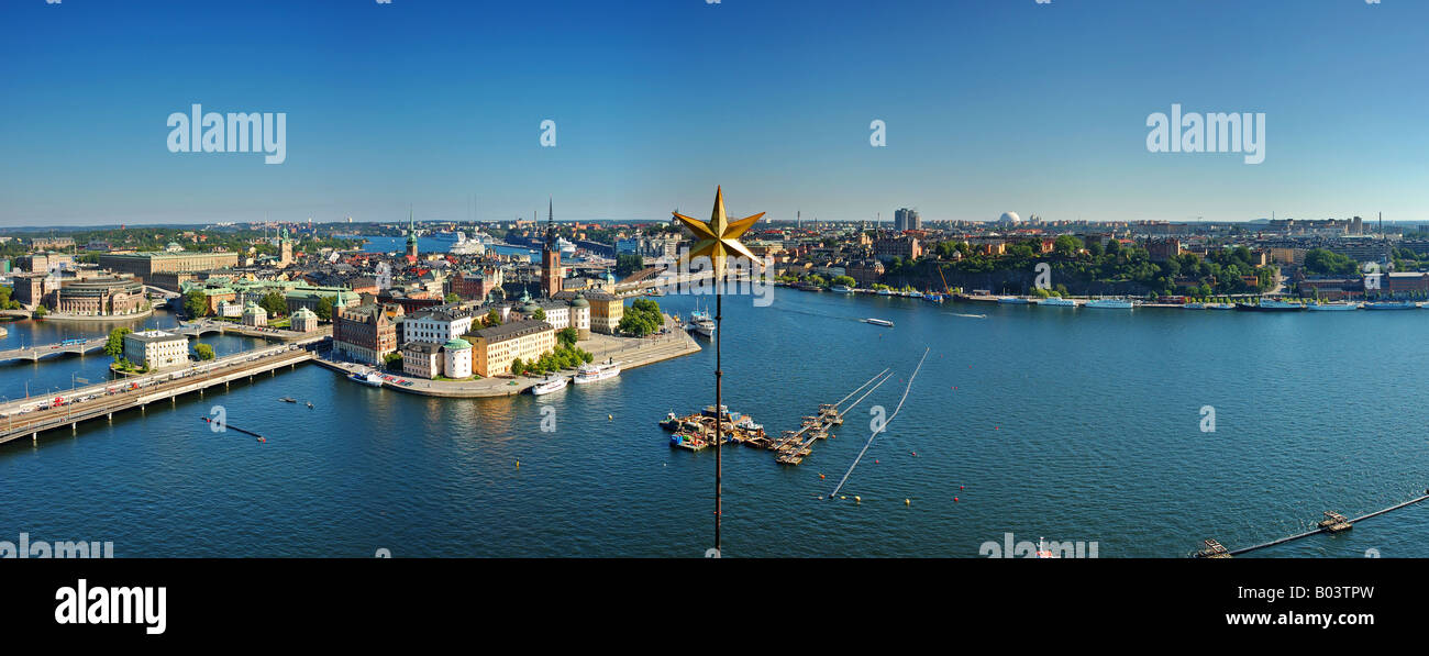Stockholm city birds aerial view hi-res stock photography and images ...
