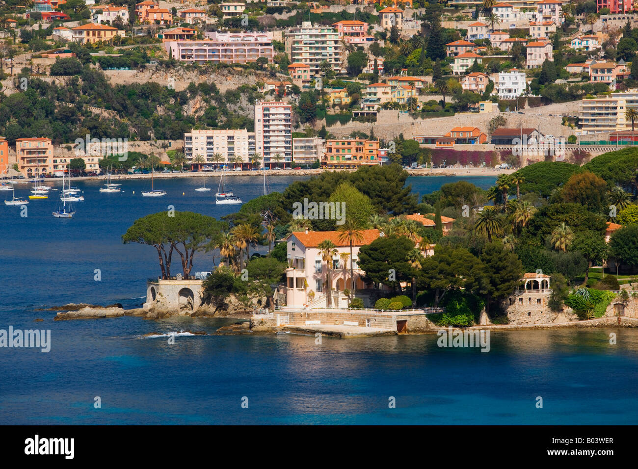 the cap Ferrat in french riviera Stock Photo - Alamy