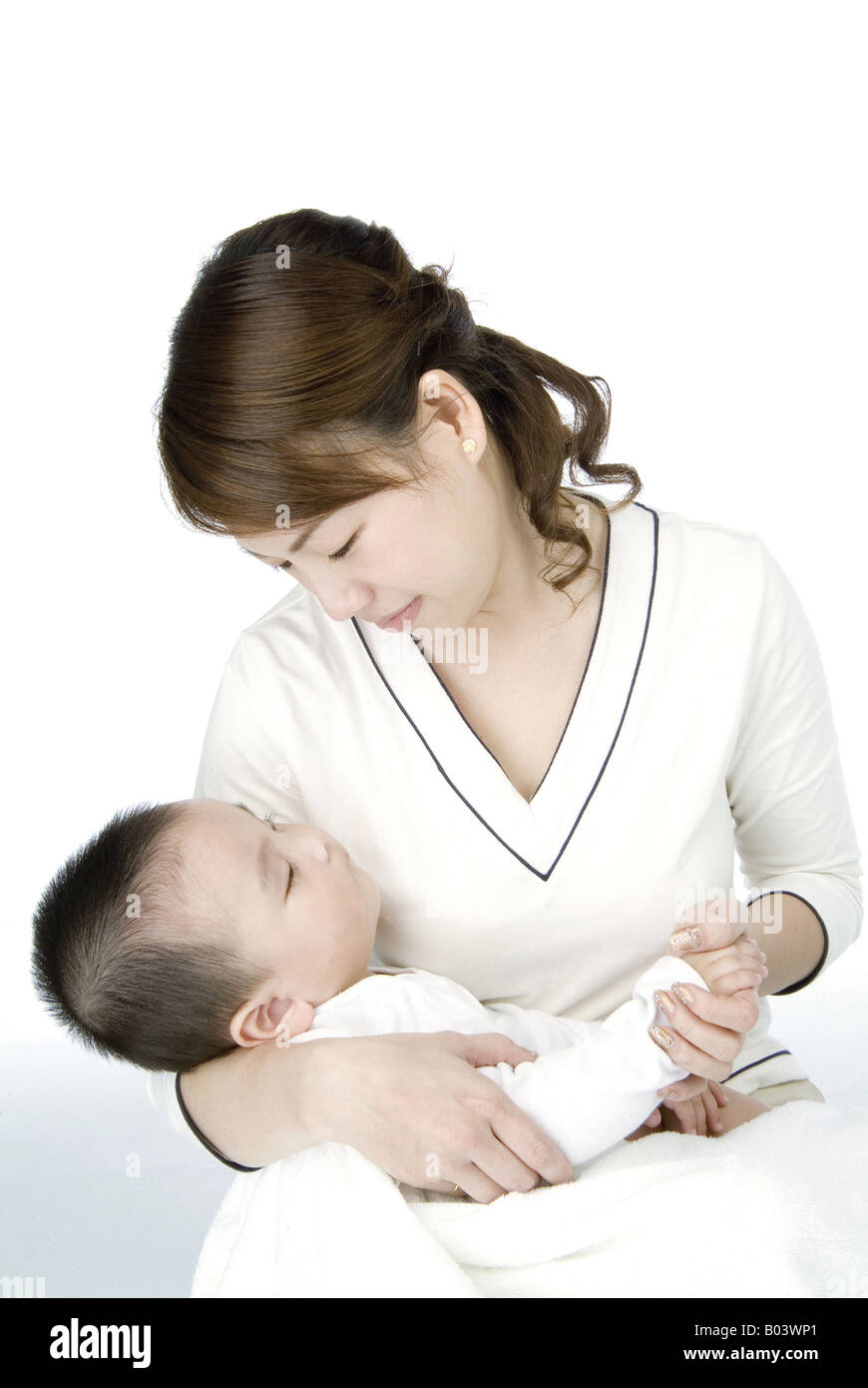 mother and baby Stock Photo - Alamy