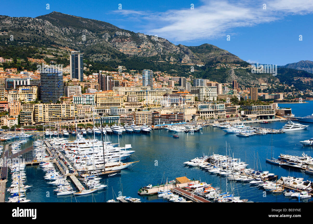 Monte Carlo in the French riviera Monaco Stock Photo - Alamy
