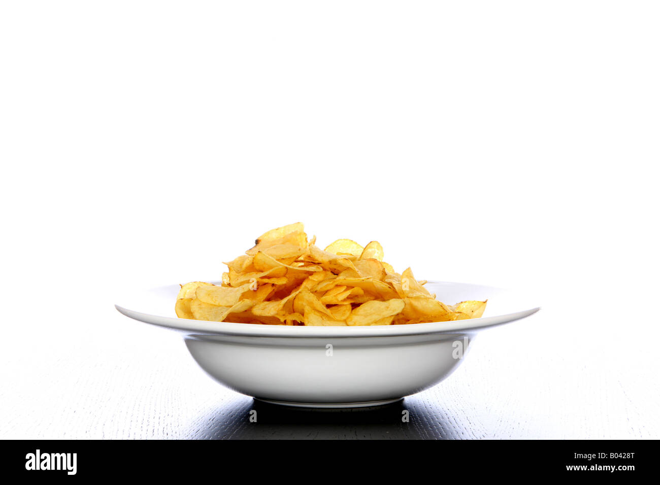 Bowl of Crisps Stock Photo - Alamy