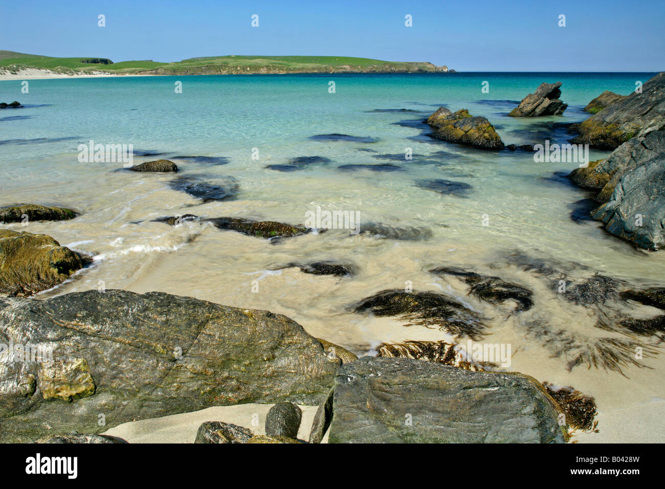 Scousburgh sands hi-res stock photography and images - Alamy