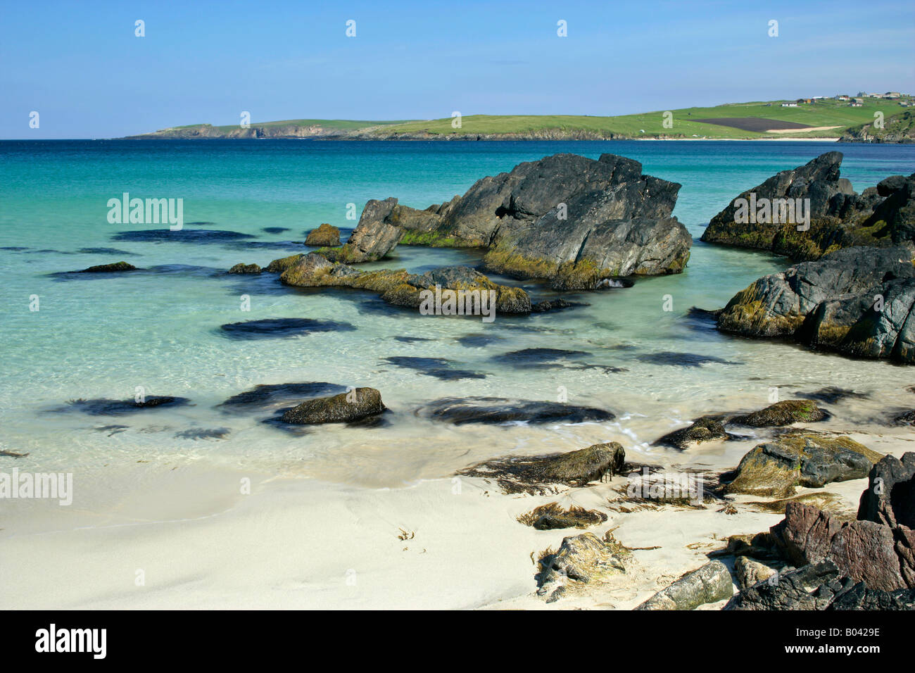 Scousburgh sands hi-res stock photography and images - Alamy