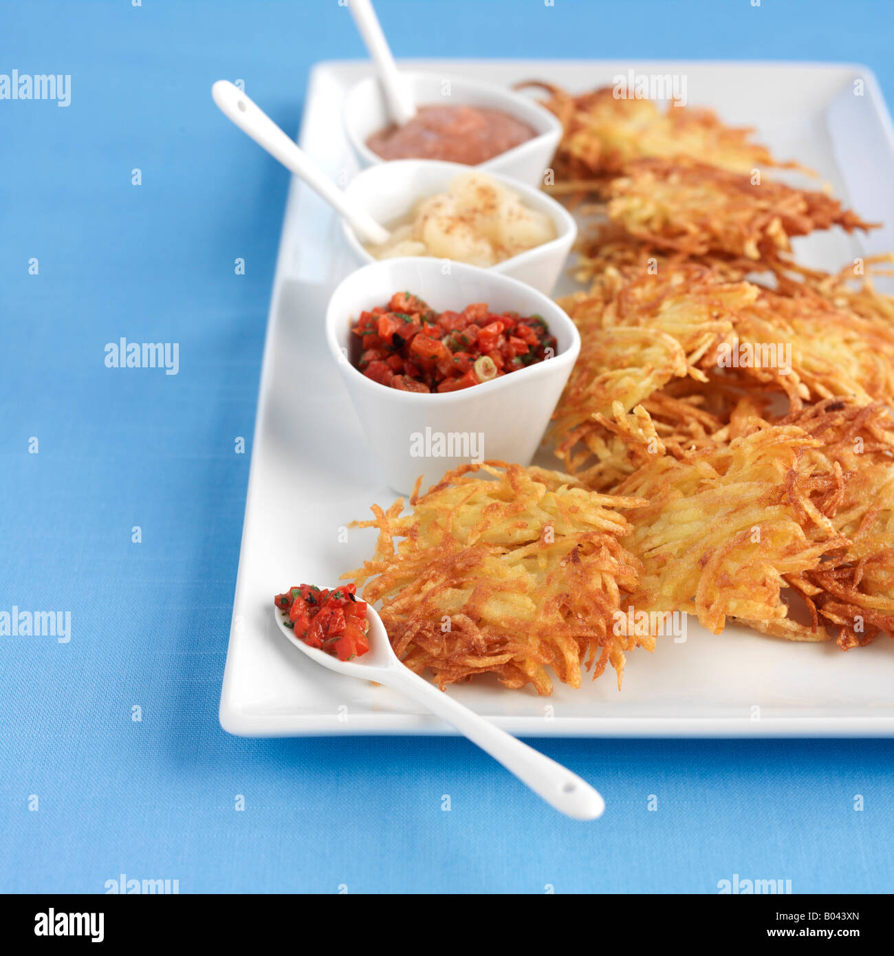 Eat latkes hi-res stock photography and images - Alamy
