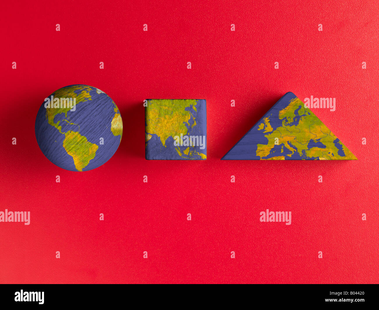 Shapes these maps hi-res stock photography and images - Alamy