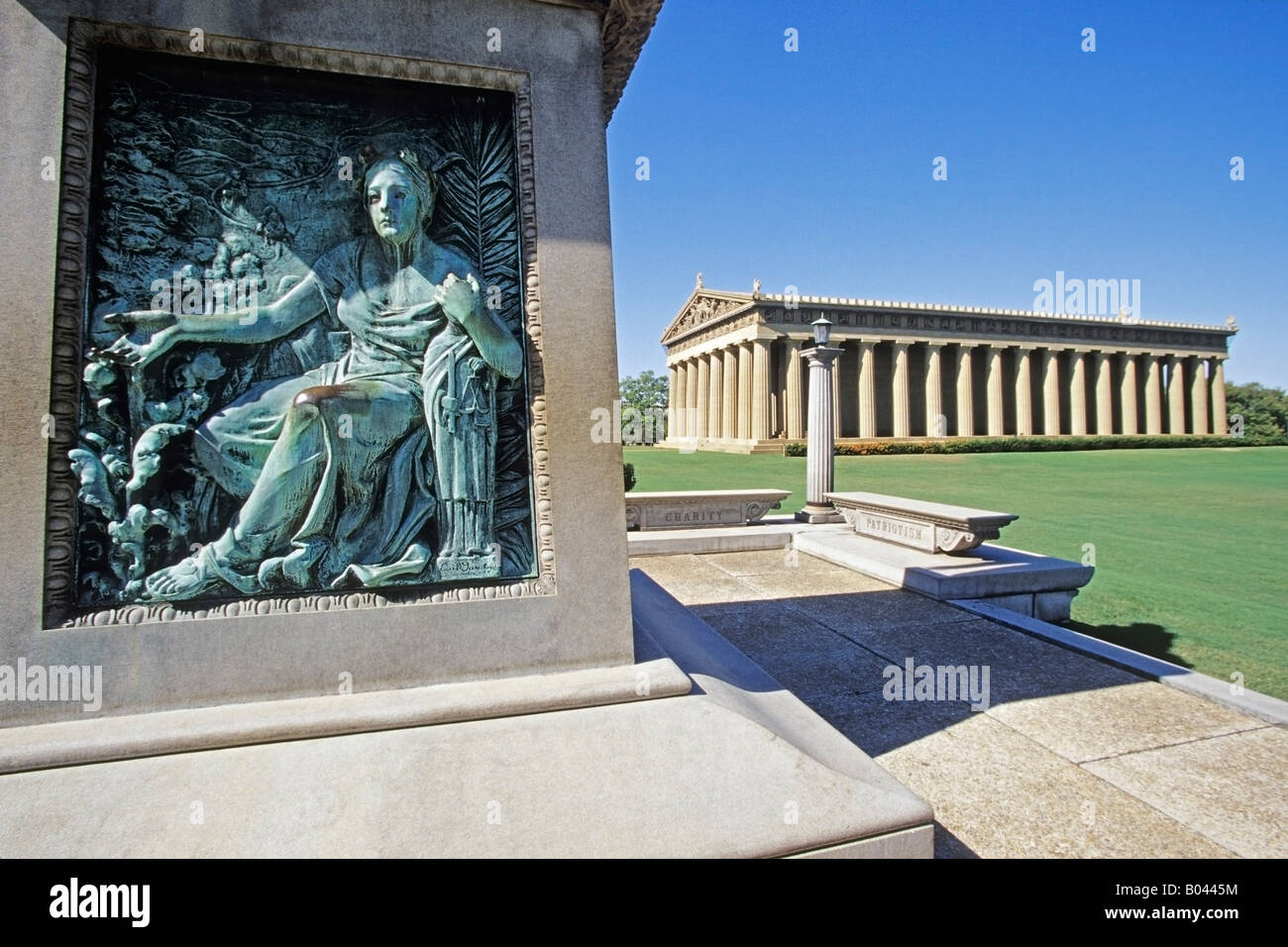 Replica of Parthenon, Nashville, Tennessee Stock Photo - Alamy