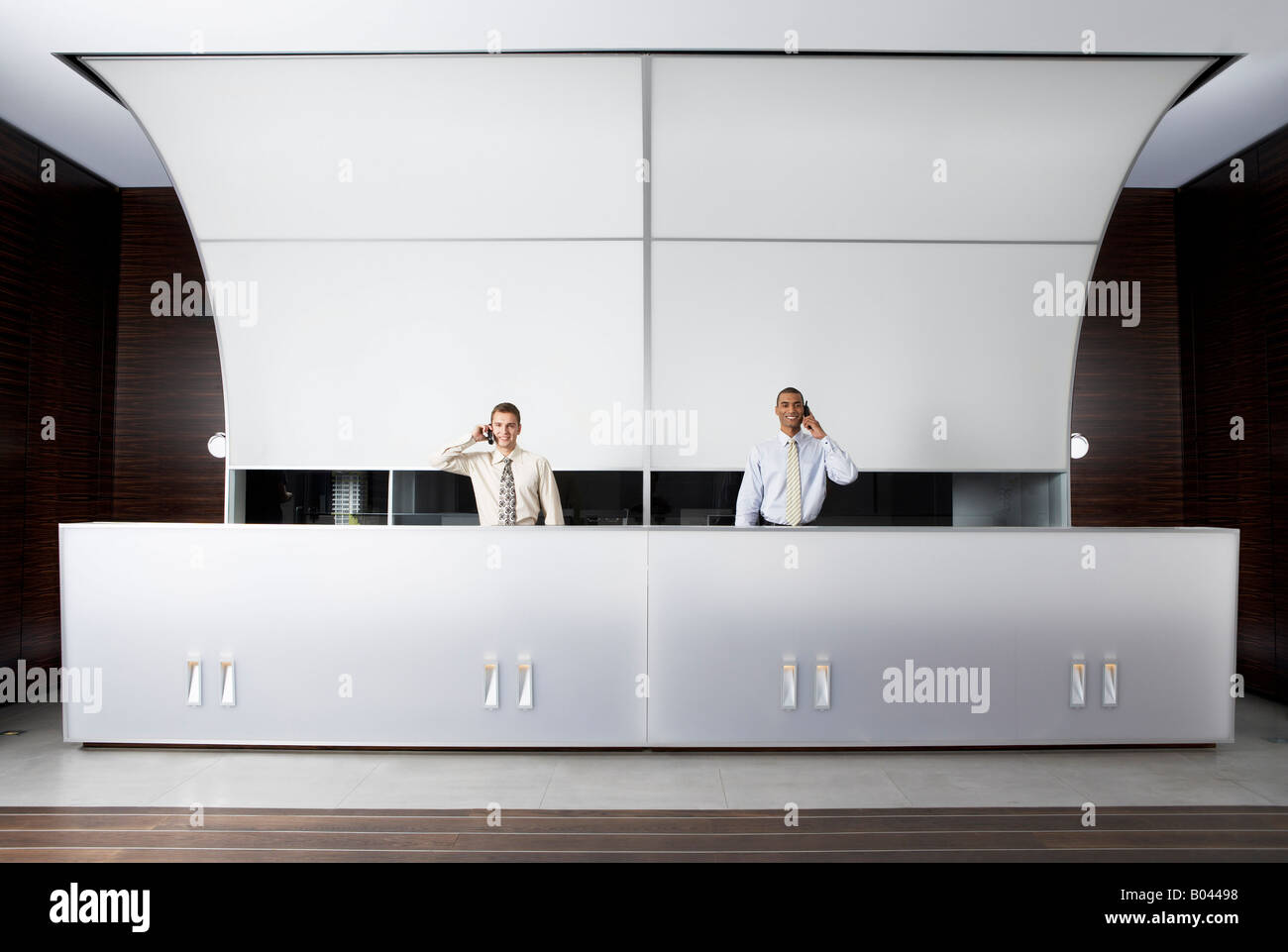 Male secretary desk reception hi-res stock photography and images - Alamy