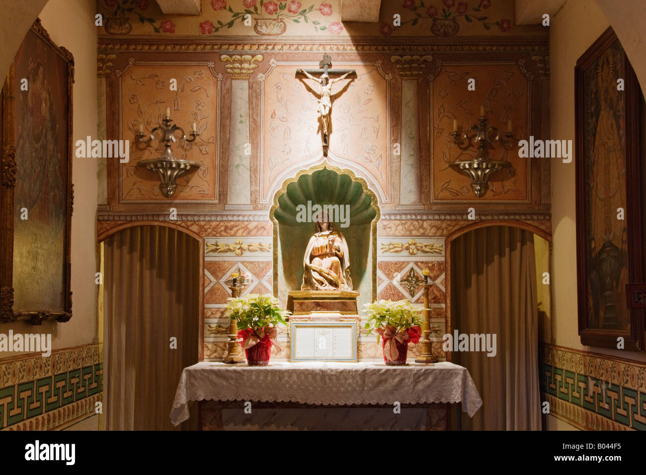 Interior church mission santa ines hi-res stock photography and images ...