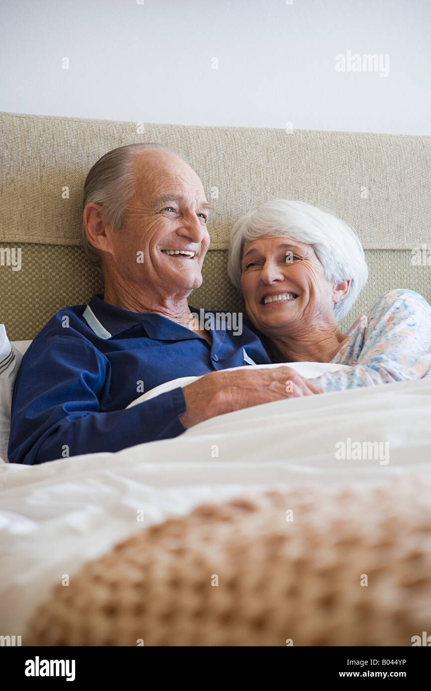 Old couple bed hi-res stock photography and images - Alamy