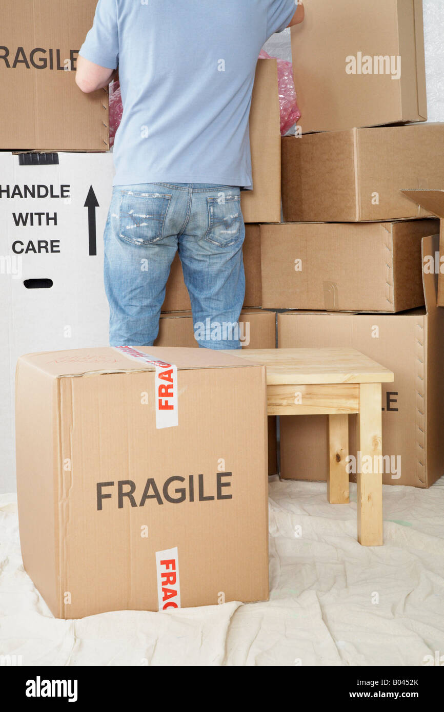 Old Boxes High Resolution Stock Photography and Images - Alamy