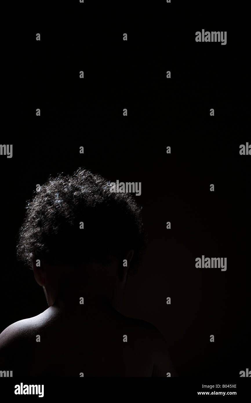 Rear view of a baby boy Stock Photo - Alamy