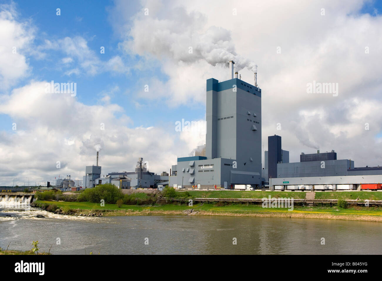 Pulp Mill, Dryden, Ontario, Canada Stock Photo - Alamy