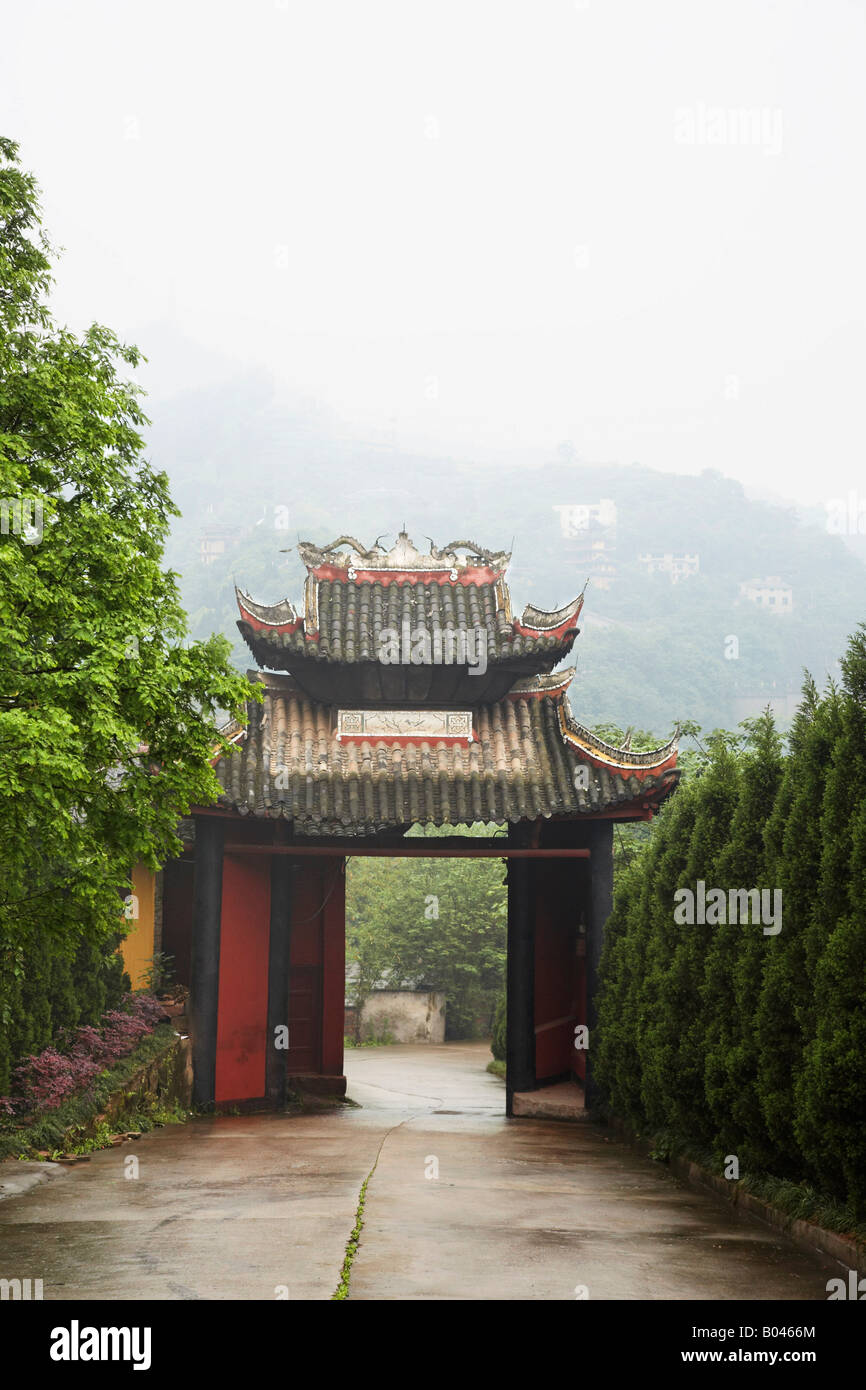 Temple in Fengdu, Chongqing, China Stock Photo - Alamy