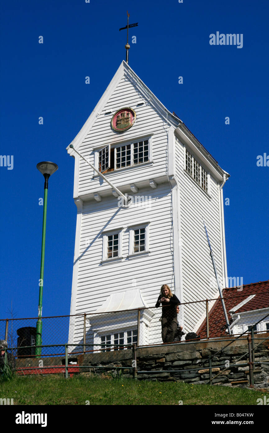 skansen The Norwegian city of Bergen, an important cultural centre in ...