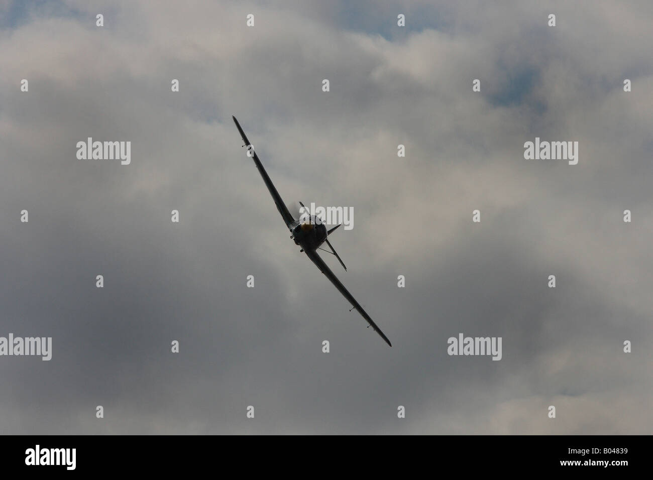 Messerschmitt ME-108 displaying at Southport Airshow 2009 Stock Photo ...