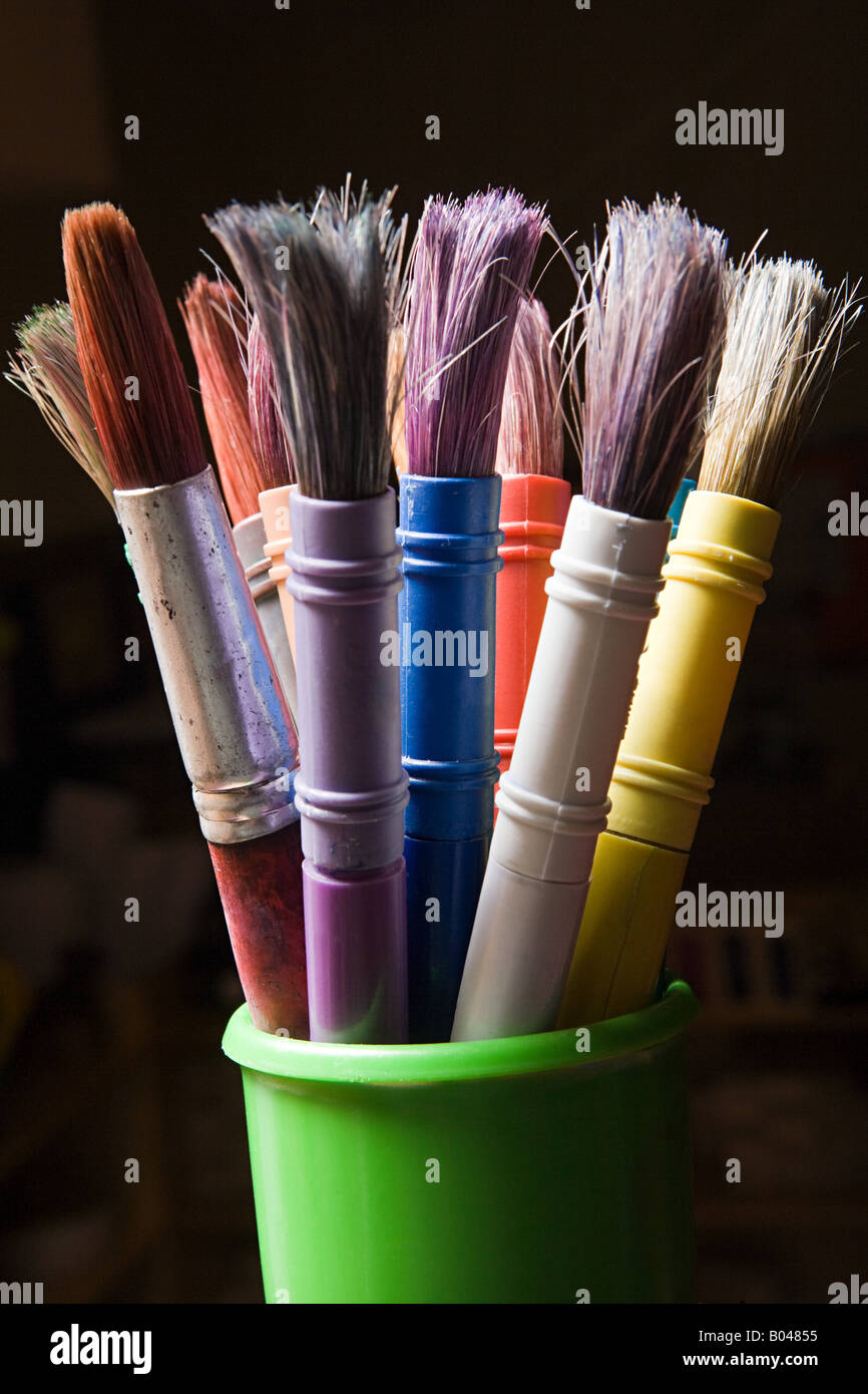 Paint Pot Brush Paint And Decorating