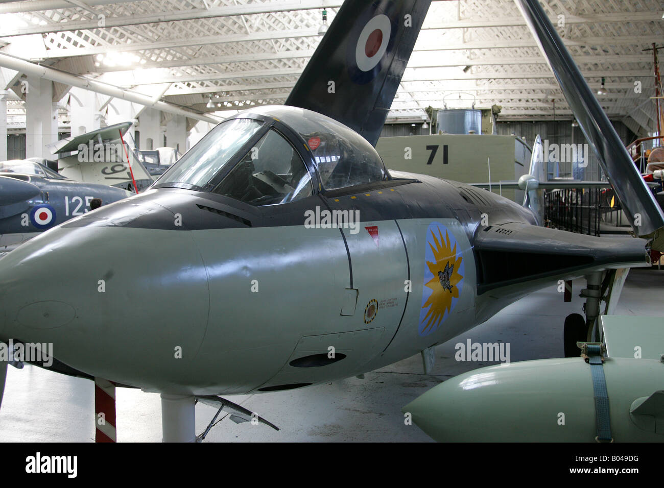 Royal navy scimitar aircraft imperial war museum hi-res stock ...