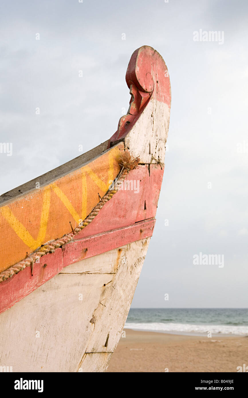 Indian fishing boat detail hi-res stock photography and images - Alamy