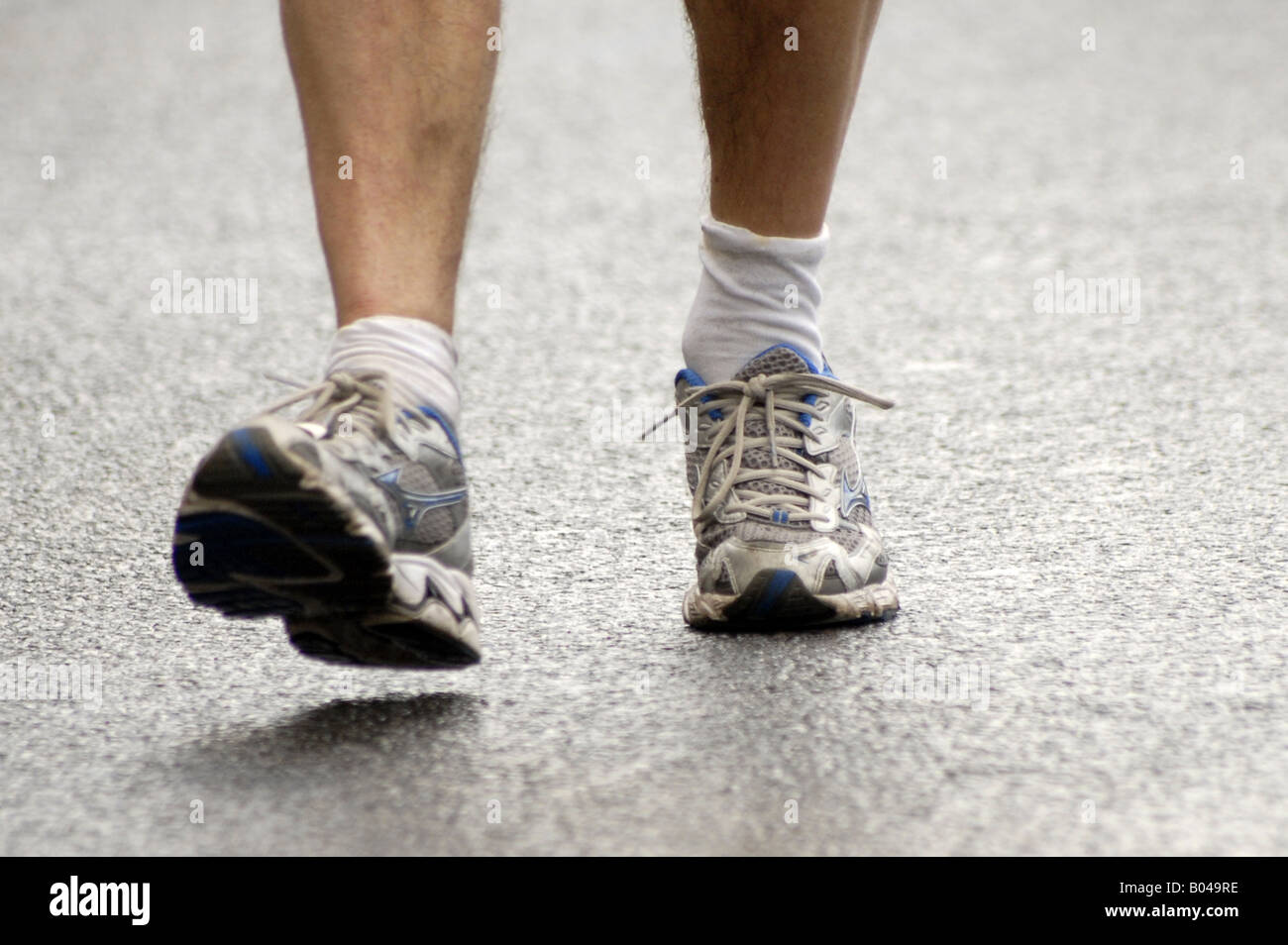 close up of a pair of running shoes Stock Photo - Alamy