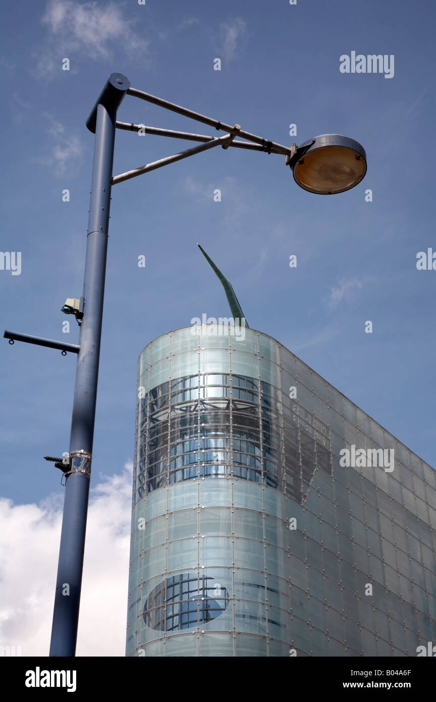 Urbis with street light Stock Photo - Alamy