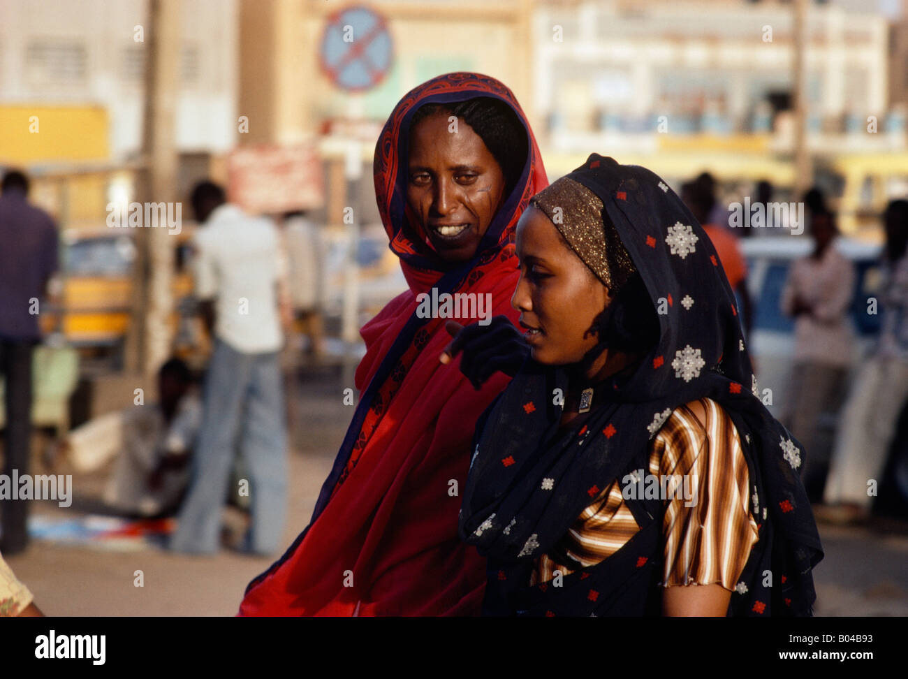 Khartoum Sudan Women With Scarification Stock Photo - Alamy