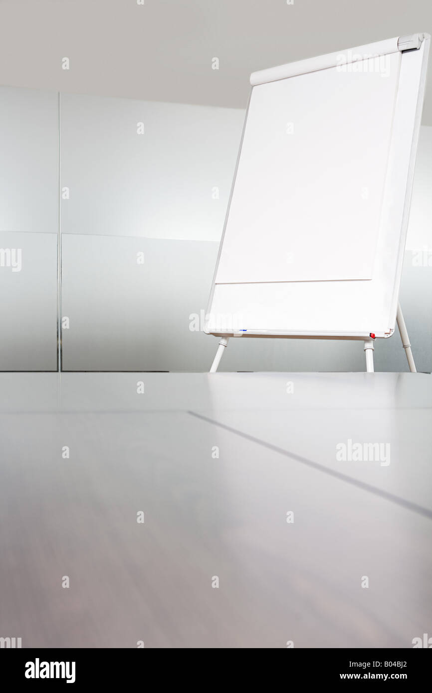 Whiteboard in an empty office Stock Photo - Alamy