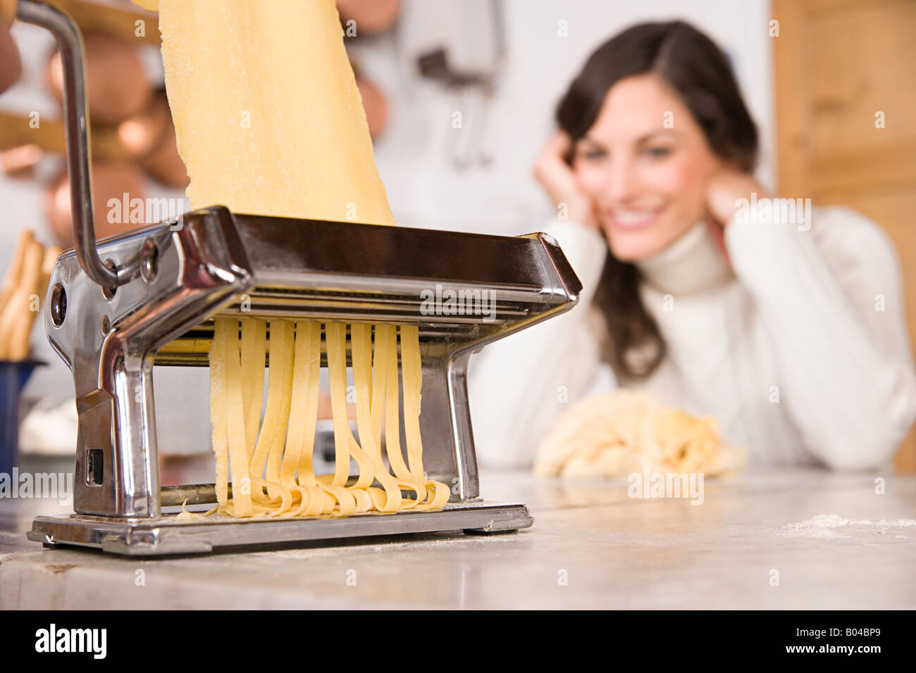 Pasta machine hi-res stock photography and images - Alamy