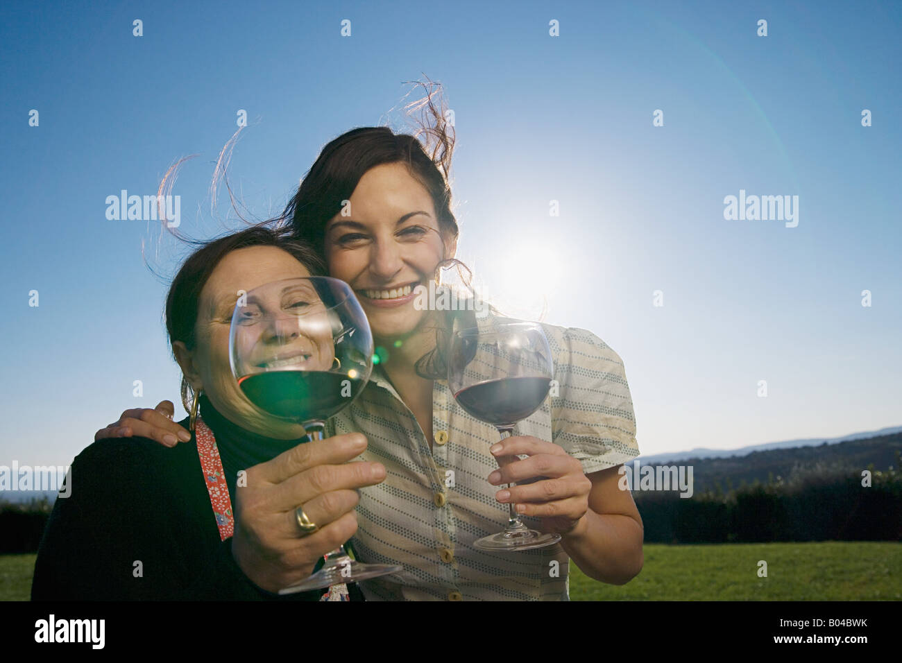Alcoholic mother daughter hi-res stock photography and images - Alamy