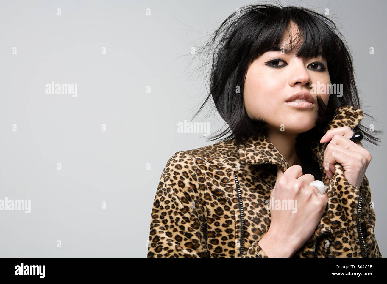 Leopard Skin Woman High Resolution Stock Photography and Images - Alamy