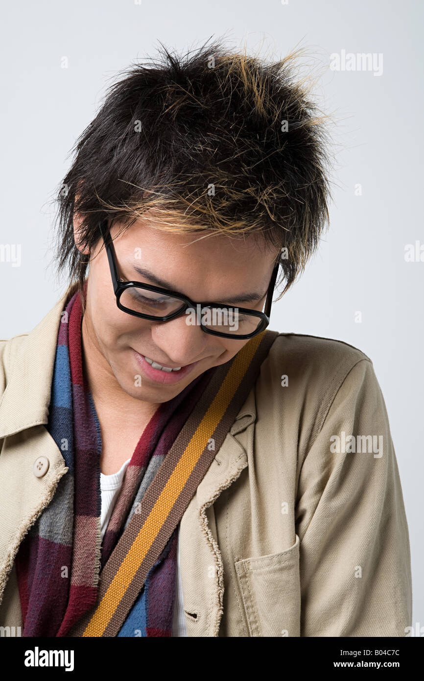 Shyness headshot hi-res stock photography and images - Alamy