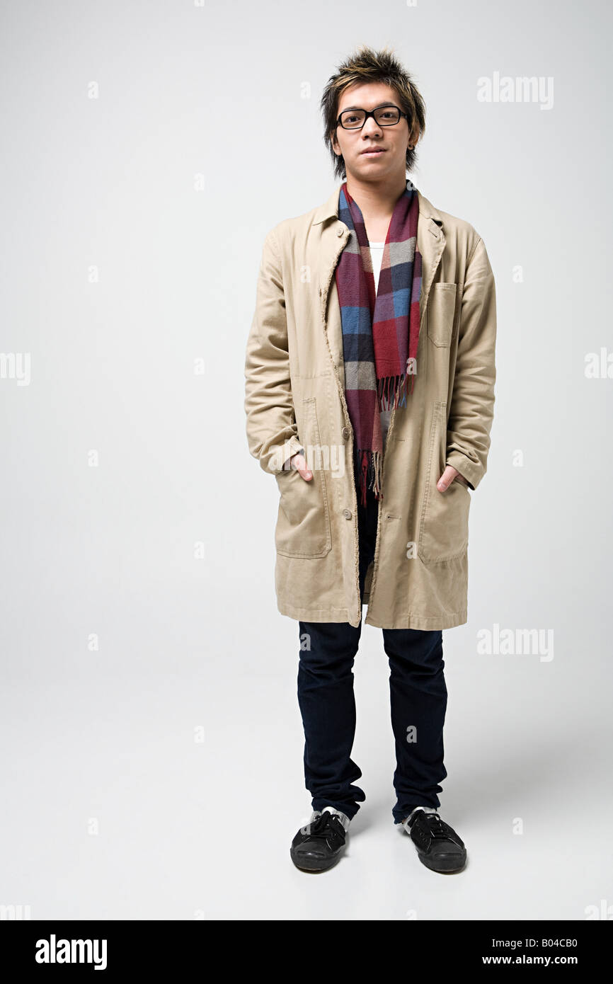 Stylish young japanese man Stock Photo - Alamy