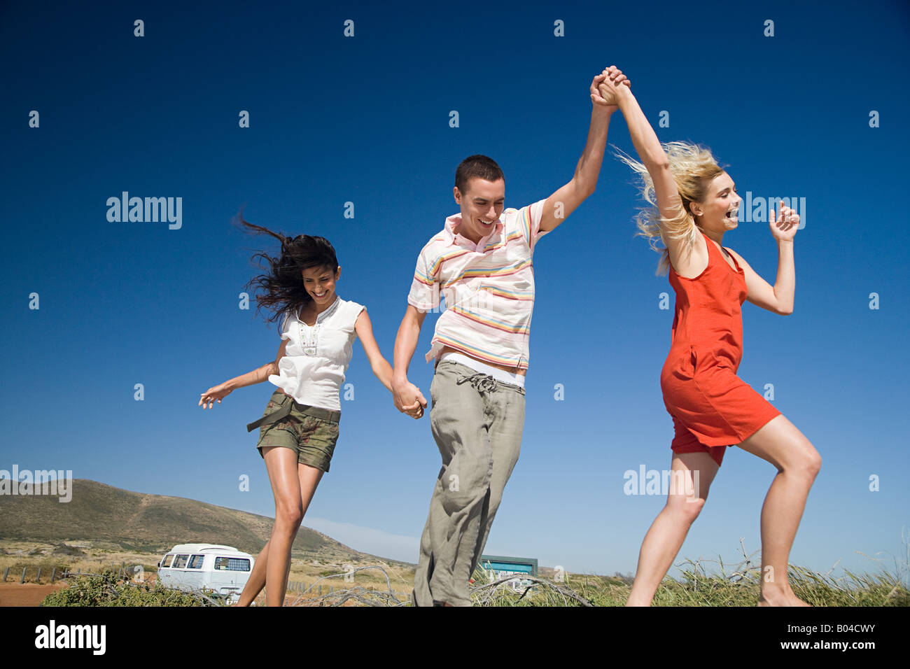 Skip skipping hi-res stock photography and images - Alamy