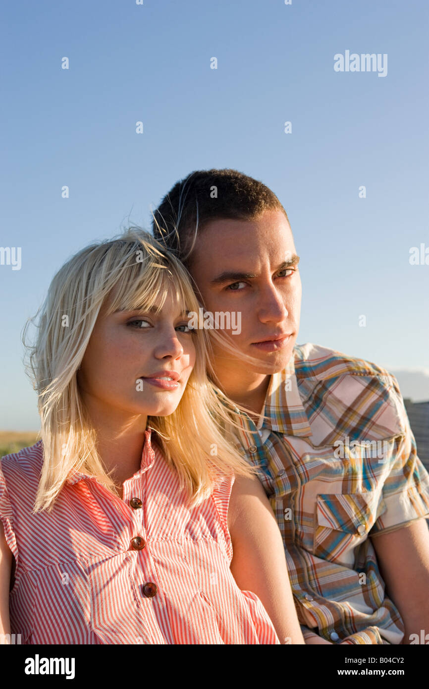 Portrait of a couple Stock Photo - Alamy